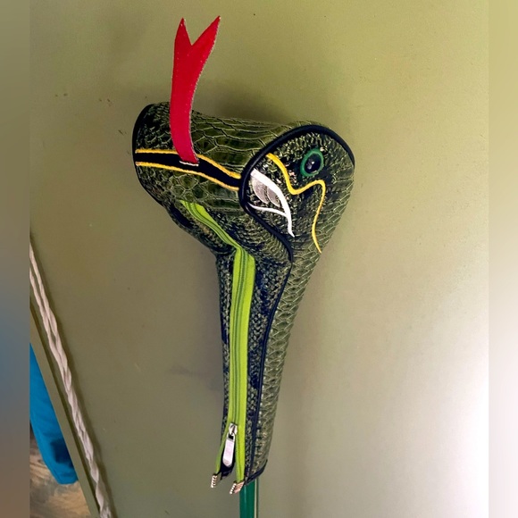 Sahara | Games | Sahara Brand Green Snake Head Golf Club Cover | Poshmark